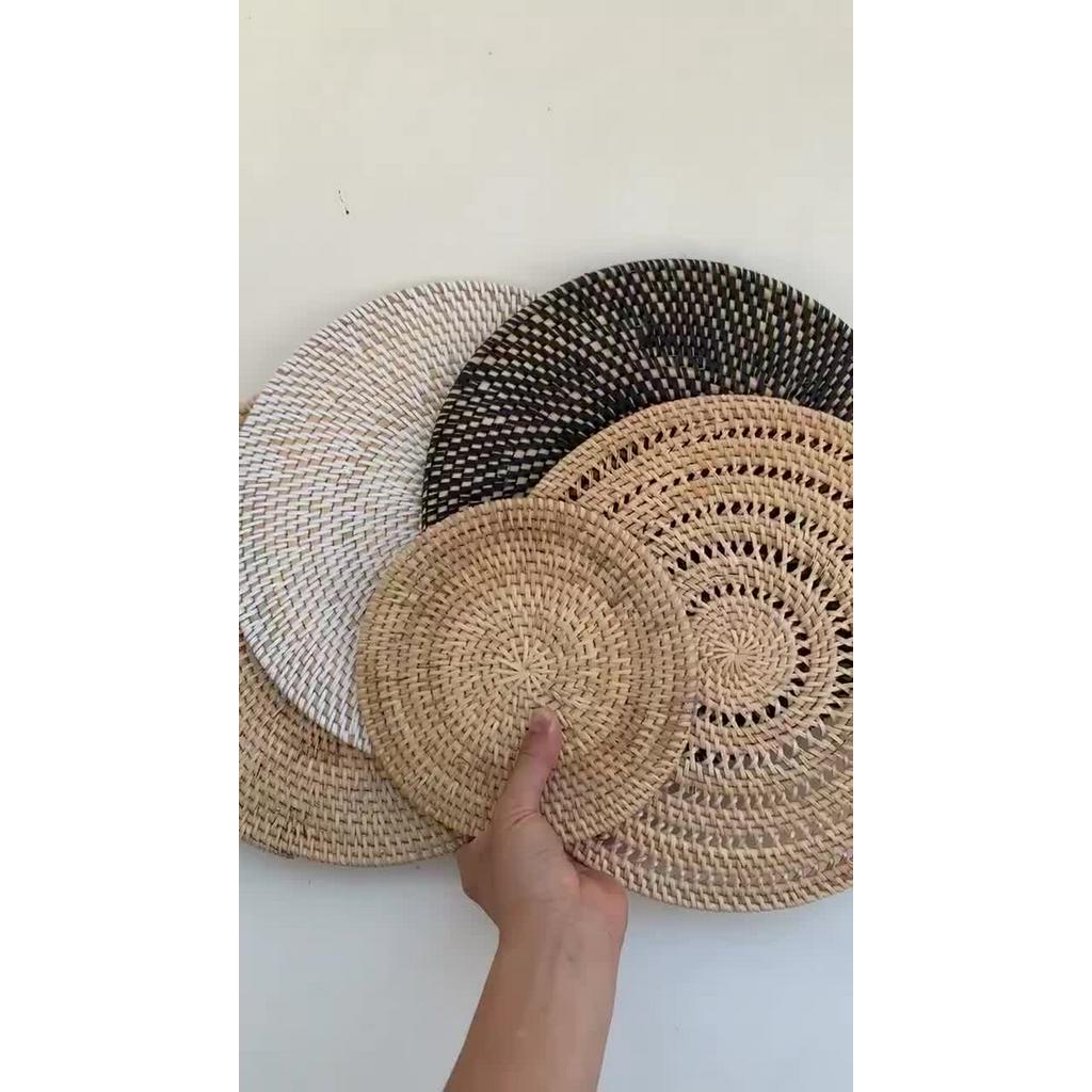 Jual Alas Piring Rotan | Tatakan Piring Rotan | Placemat Rotan | Shopee ...