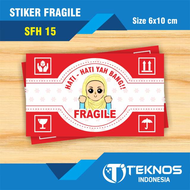 Jual STIKER STICKER FRAGILE PECAH BELAH UNIK LUCU [100 PCS] | Shopee ...