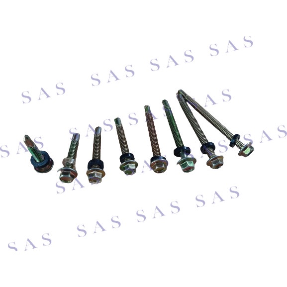 Jual OLS Baut ruping/roofing/skrup sekrup 12 x 70 /self drilling screw ...