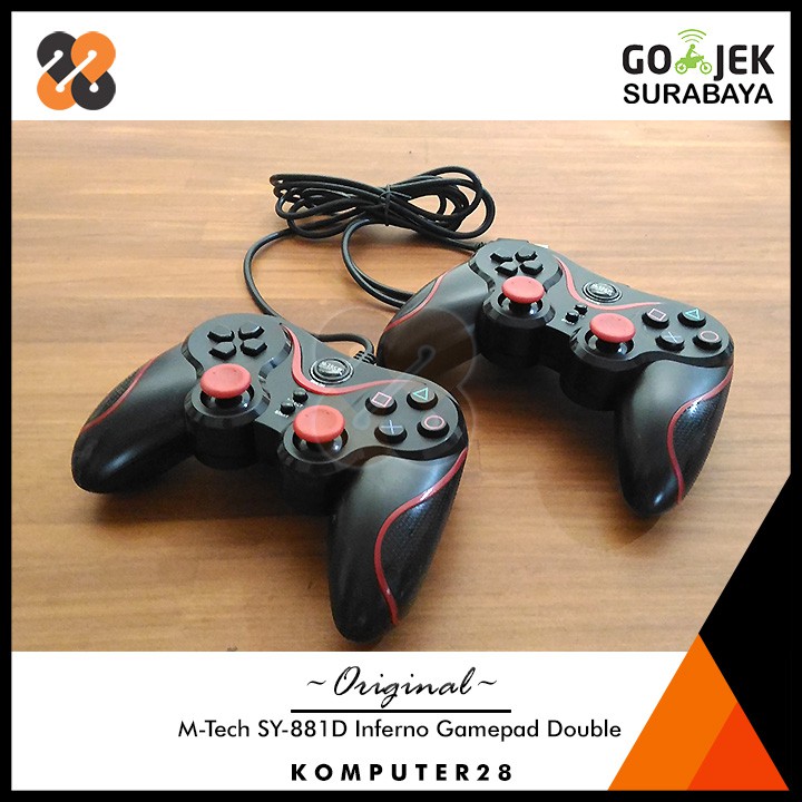 Jual M-Tech SY-811D Inferno Gamepad Double Getar - Game Stick ...