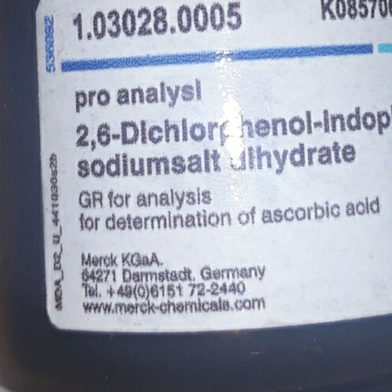 Jual 2,6-DICHLOROPHENOL-INDOPHENOL SODIUM SAL | Shopee Indonesia