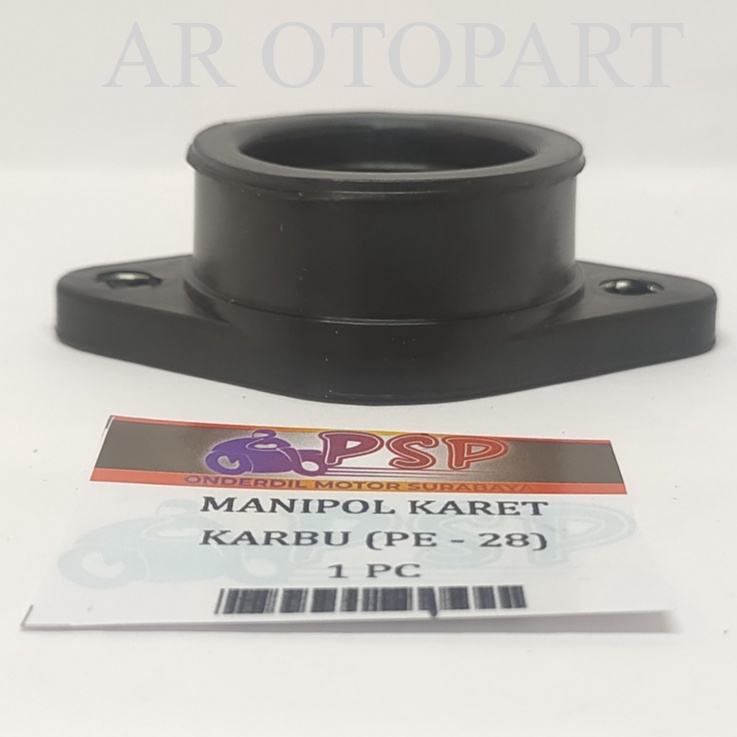 Jual Manipol Manifold Intake Karet Universal PE 28 Intake Manipul Insulator Untuk Karbu NINJA PE ...
