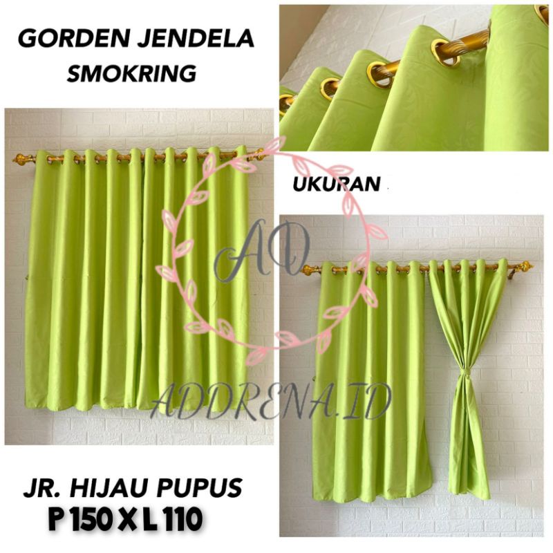 Jual GORDEN JENDELA TINGGI 150 CM LEBAR 110 CM MENGGUNAKAN 10 LUBANG ...