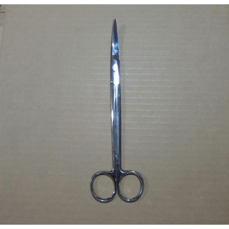 Jual Gunting IUD 23 cm Bengkok / Mayo Scissors Curved 23 cm / Gunting ...