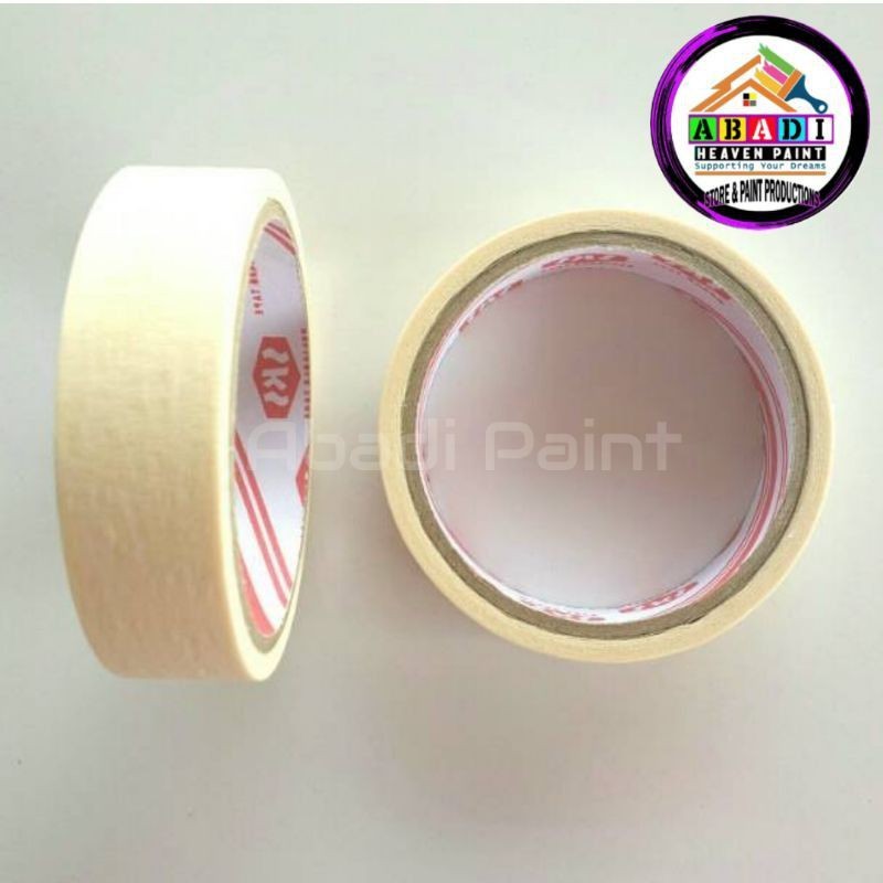 Jual LAKBAN KERTAS - MASKING TAPE 1 INCH - 24 MM X 15 YARD / BISA ...
