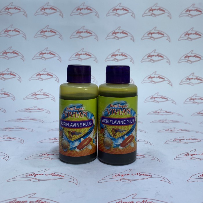 Jual Cairan Obat Kuning Acriflavine Plus untuk Ikan Sakit 100 ml ...