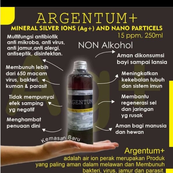 Jual Argentum plus ( Mineral Suplemen ) | Shopee Indonesia