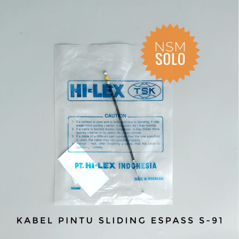 Jual Kabel Cable Sling Door Lock Tali Pintu Sliding Mobil Daihatsu ...