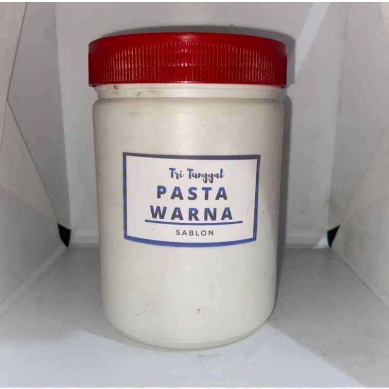Jual Pasta Warna Putih Extender Sablon Rubber 1kg 1 kg Kilogram White ...