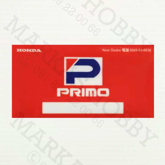 Jual Stiker / Sticker Honda Primo Quality Control ( Tempel Dalam ...