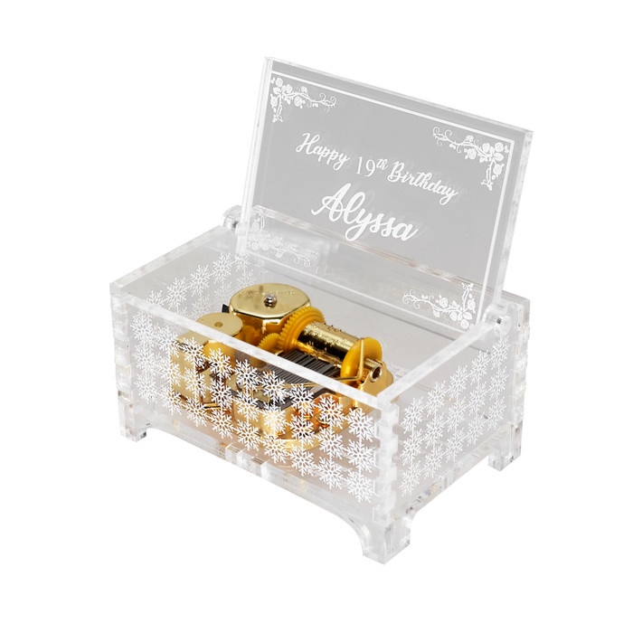 Jual MUSIK-KOTAK- KOTAKMUSIK AKRILIK BESAR OTOMATIS -TULISANSAJA-HADIAH ...