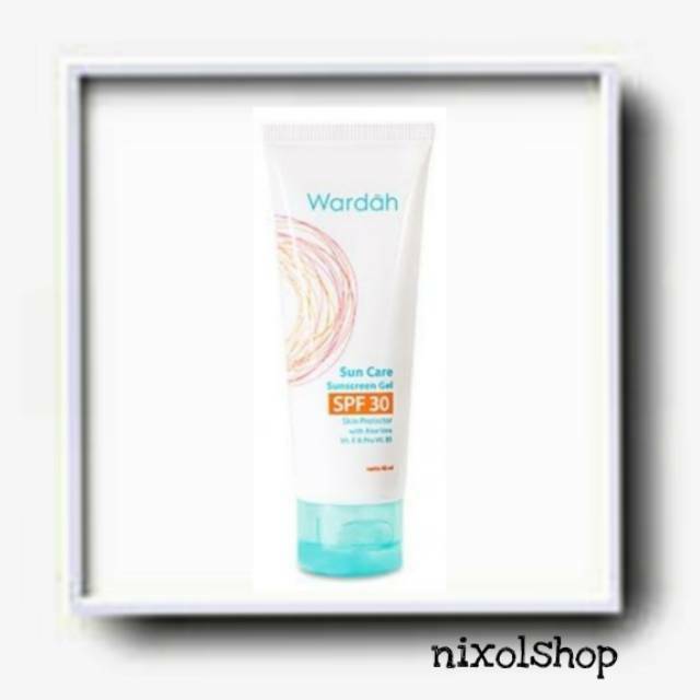 Jual WARDAH SUN CARE SUNSCREEN GEL SPF 30, 40 ml | Shopee Indonesia
