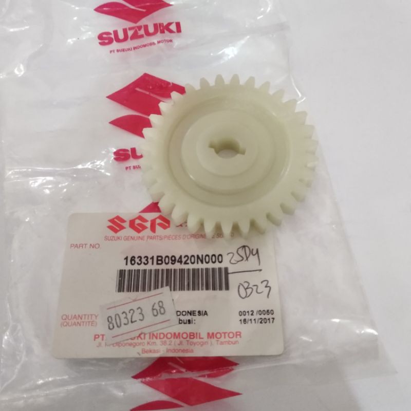 Jual Oil Gear Pump 16331B09420N000 Ger Gigi Pompa Oli ORI Suzuki Shogun 110 | Shopee Indonesia
