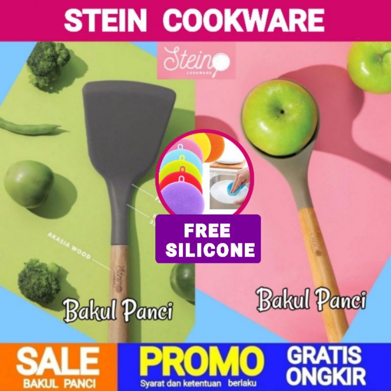Jual STEIN SPATULA CHOCO SOUP 2 IN 1 - STEINCOOKWARE SILIKON - TURNER ...