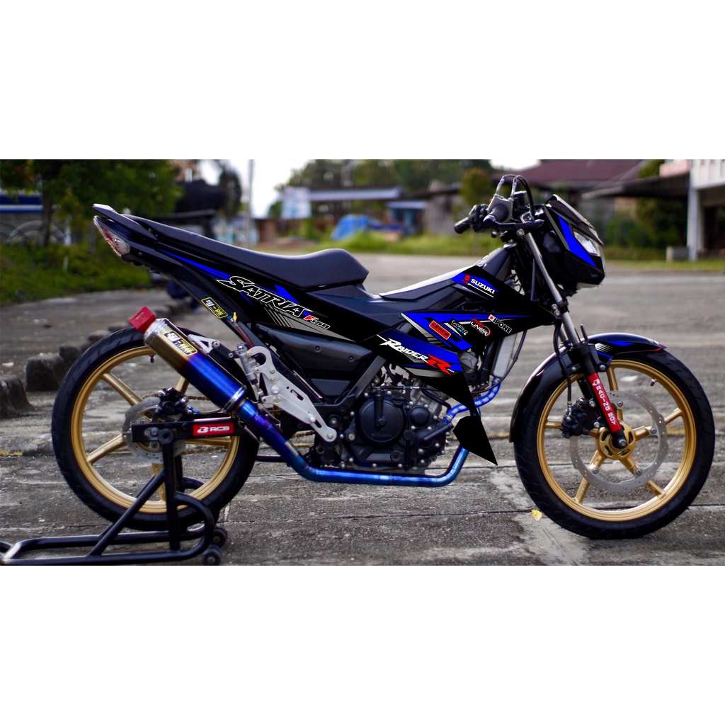 Jual Sticker Striping Stiker SATRIA INJEKSI - Stiker Striping Hologram ...