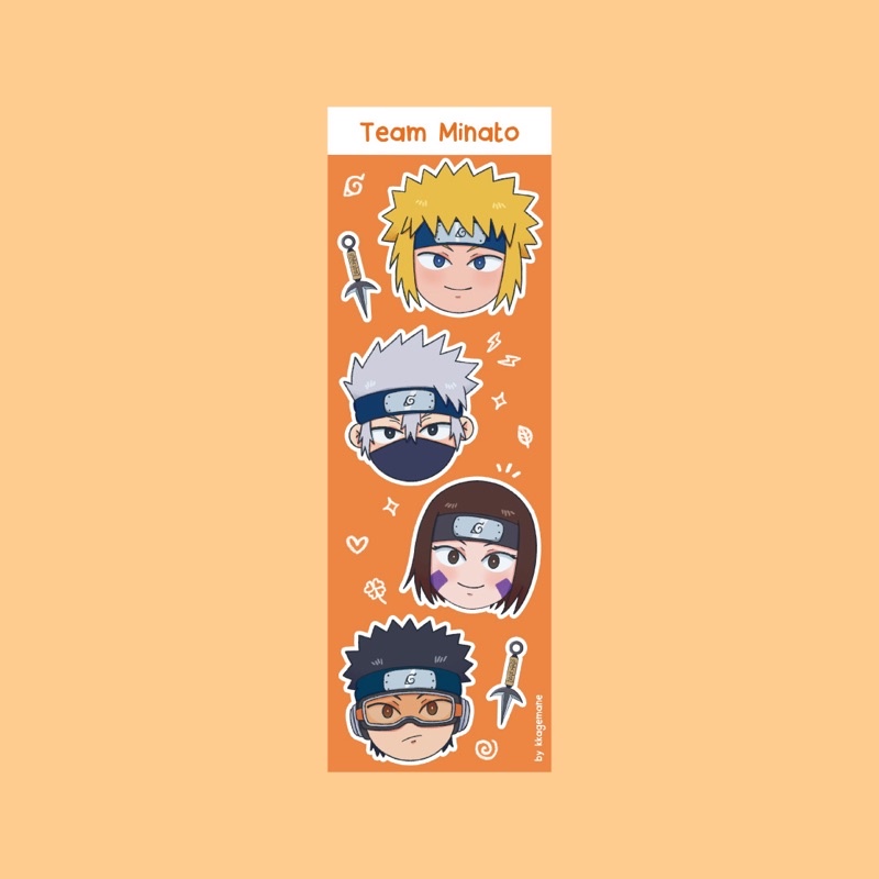 Jual NARUTO Team Minato Stickers | Shopee Indonesia