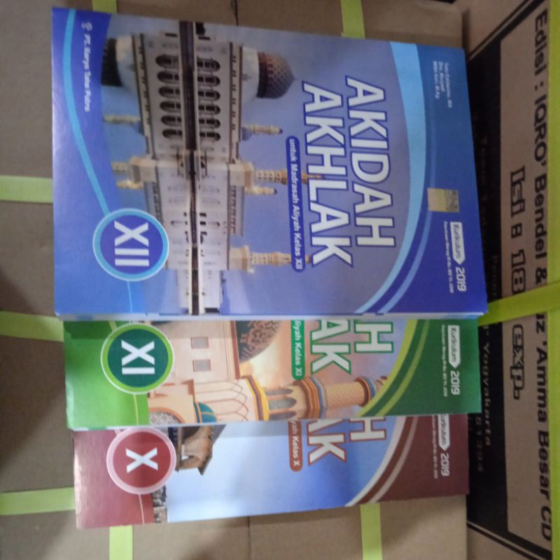 Jual Buku Aqidah Akhlak MA Kelas(10,11,12) Kurikulum 2019(Toha Putra) | Shopee Indonesia