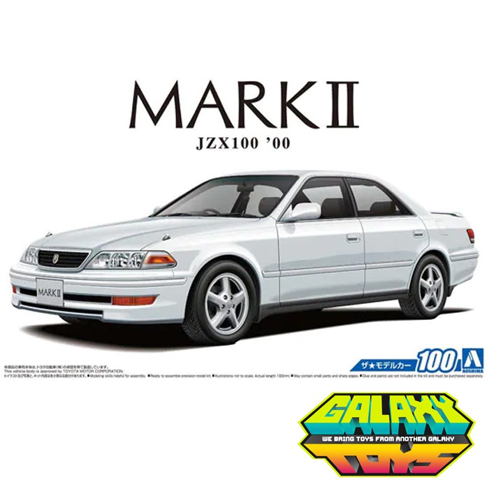 Jual Aoshima 1/24 Toyota JZX100 MarkII TourerV `00 (Model Car) | Shopee ...