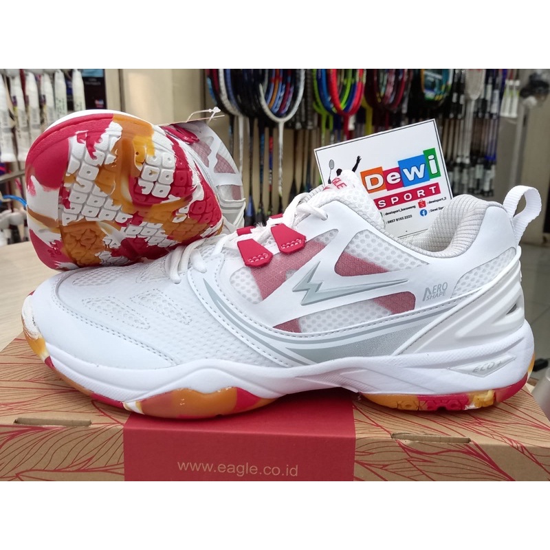 Jual Sepatu Badminton EAGLE JET PRO | Shopee Indonesia