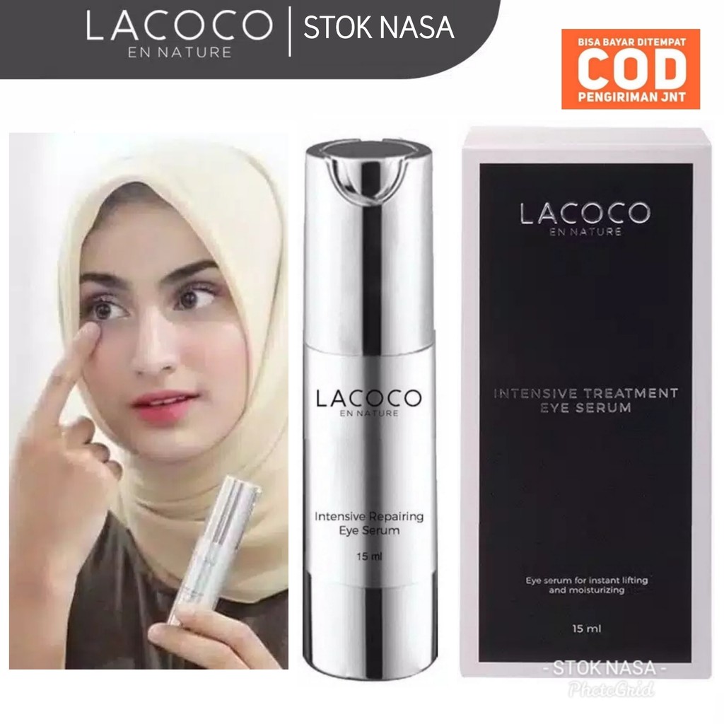 Jual LACOCO EYE SERUM ORI NASA PENCERAH KELOPAK MATA (EYECARE) | Shopee ...