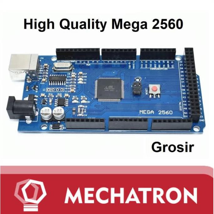 Jual [BISA BAYAR DITEMPAT] Arduino - Compatible Mega 2560 Mega2560 R3 (ATmega2560-16AU CH340G ...
