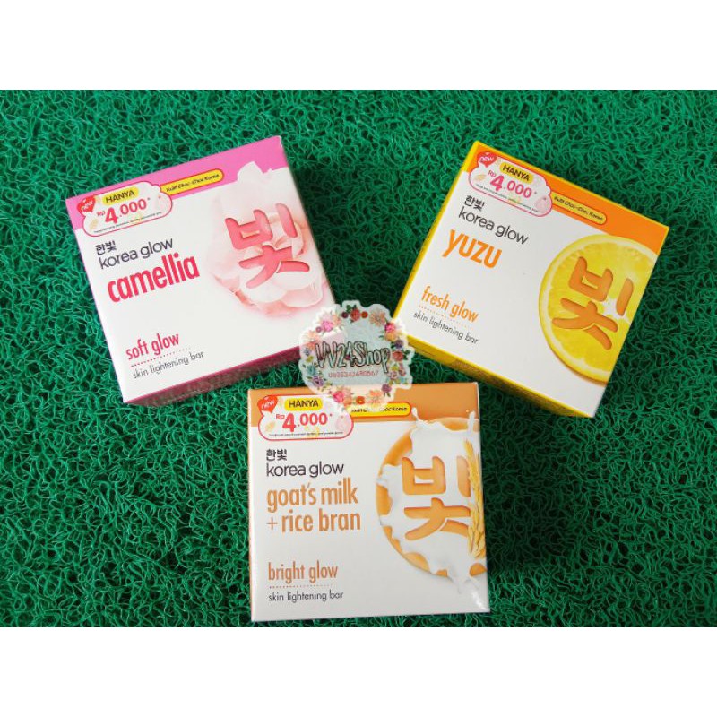 Jual Korea Glow Sabun Batang Goat's Milk/ Yuzu Fresh Glow & Camelia ...