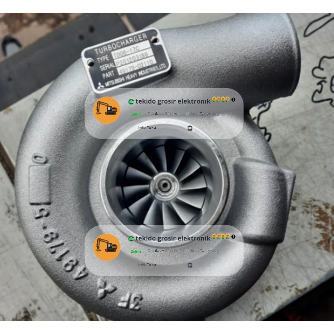 Jual Turbo 6D31T TD06-17C OEM MITSUBISHI | Shopee Indonesia