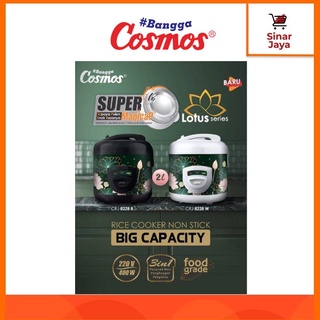 Jual COSMOS CRJ-8228 Rice Cooker / Magic Com 2 Liter | Shopee Indonesia