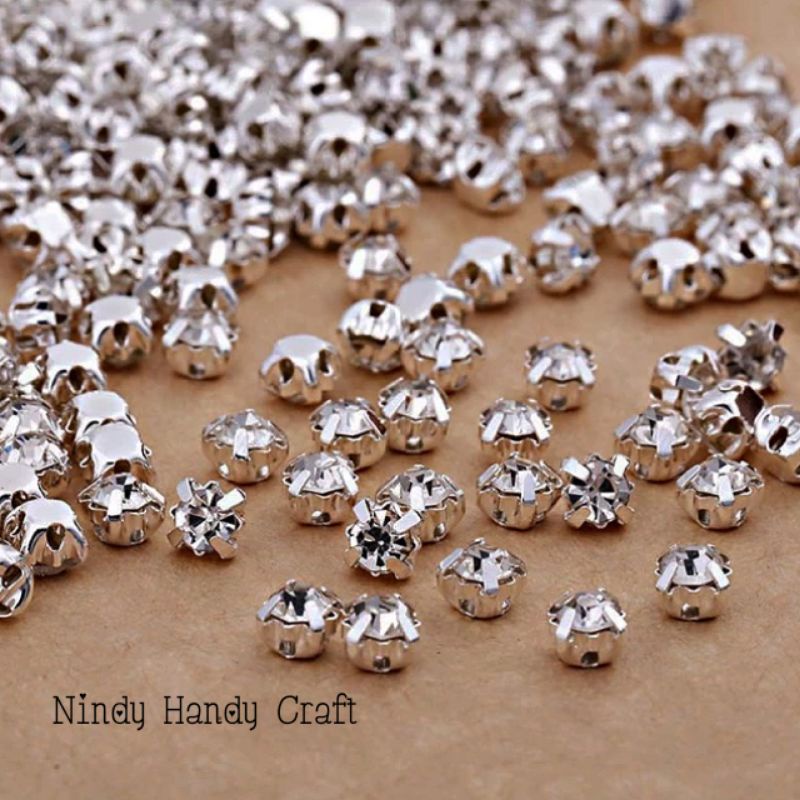 Jual 72-144pcs Diamond Cangkang 14,16,20,25,30,35,40ss - Diamond ...