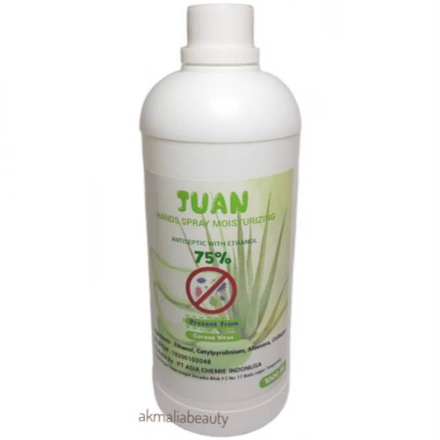 Jual JUAN HAND SANITIZER BPOM 1000ML | Shopee Indonesia