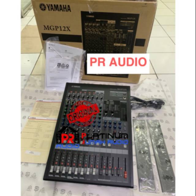 Jual Mixer Audio YAMAHA MGP12X / MGP 12X / MGP 12 X ORIGINAL 12 Channel ...