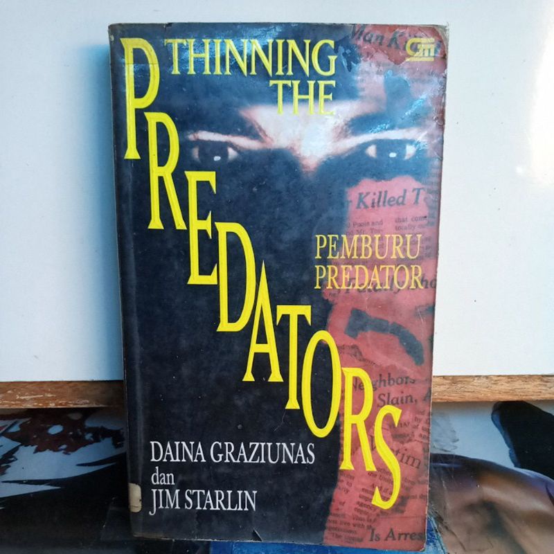 Jual Novel Action - THINNING THE PREDATORS ( PEMBURU PREDATOR ...