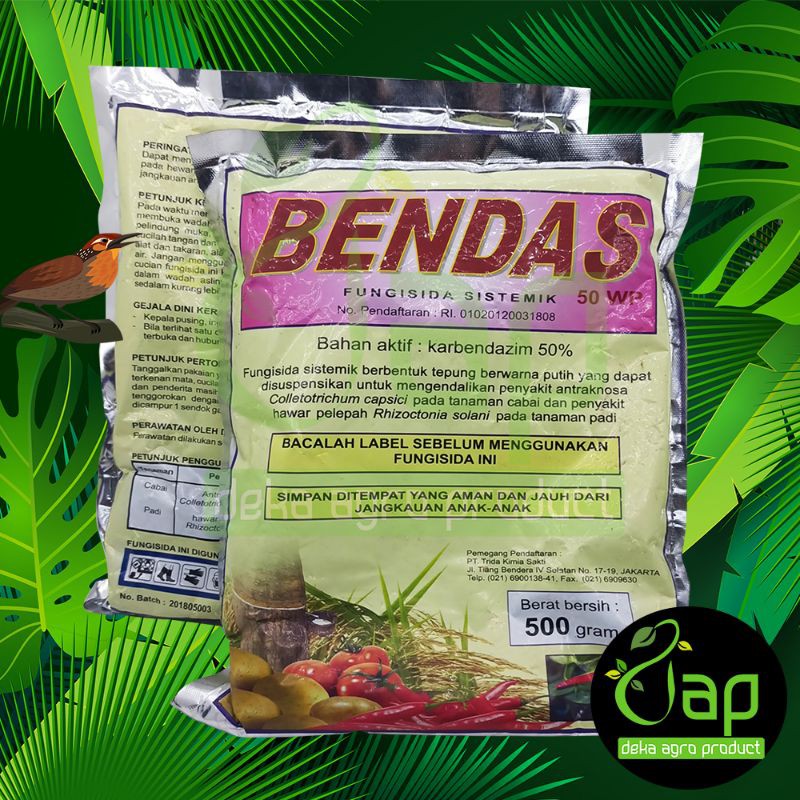 Jual FUNGISIDA BENDAS 50WP 500GRAM | Shopee Indonesia