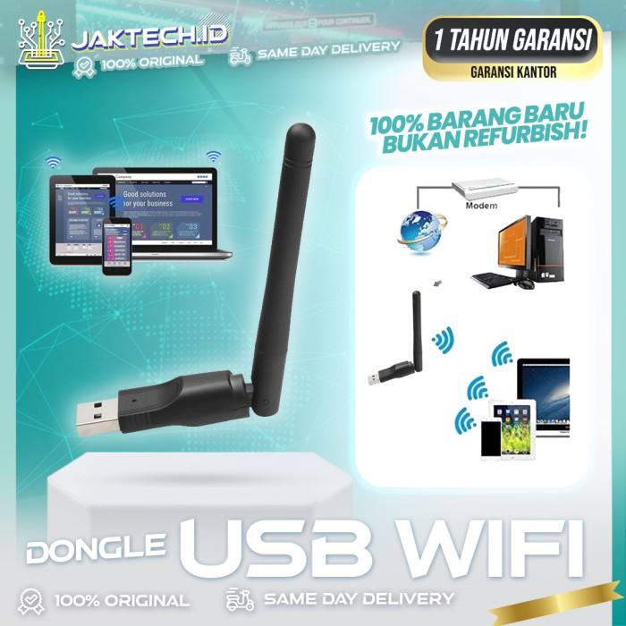 Jual USB Wifi Dongle Wireless Adapter 150mbps Antena Set Top Box 802.11n | Shopee Indonesia
