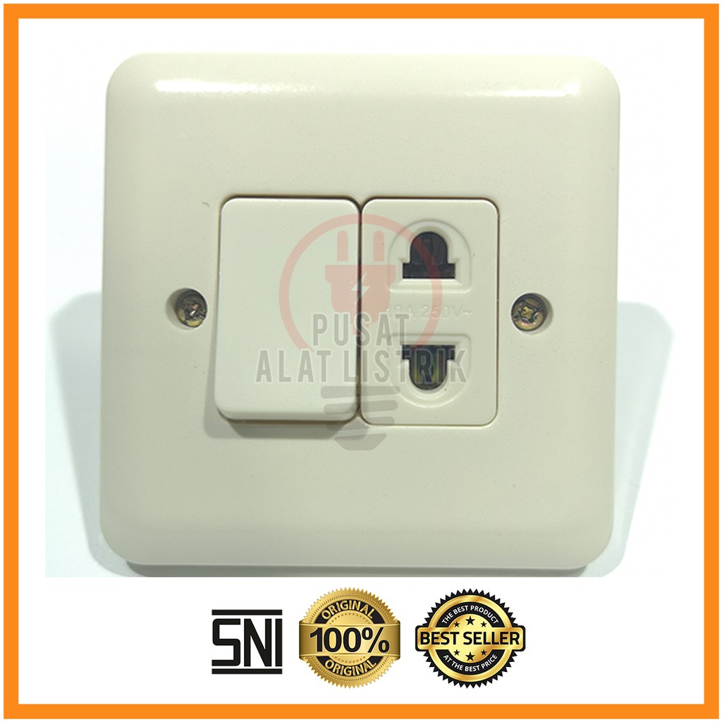 Jual SAKLAR ENGKEL STOP IB SNI BERKUALITAS SNI TANAM TOMBOL ON OFF ...