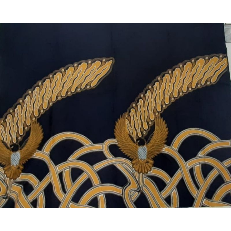 Jual Kain batik solo garuda terbang kuning | Shopee Indonesia