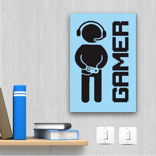 Jual Hiasan Dinding Poster Kayu Wall Decor Gamer | Shopee Indonesia