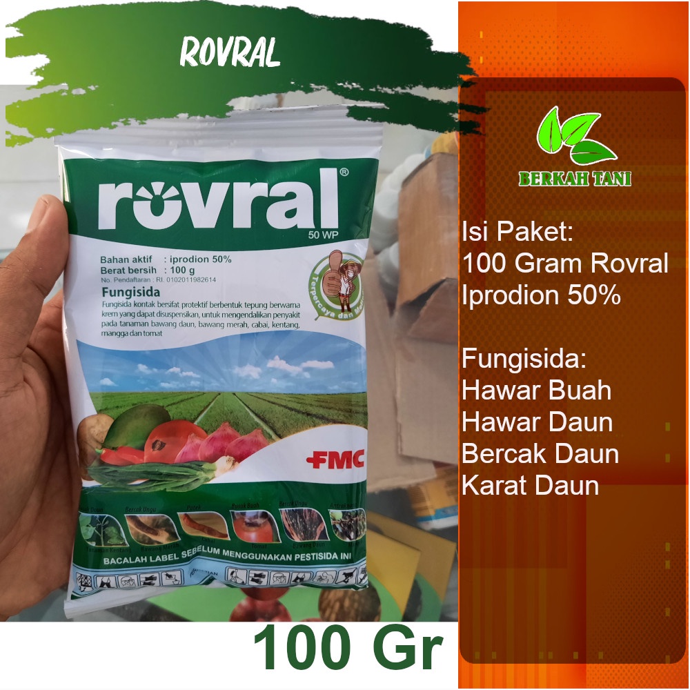 Jual Rovral 100 Gram Fungisida Blast Antraknosa | Shopee Indonesia