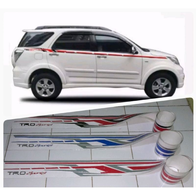 Jual stiker mobil catting sticker list body samping all type mobil bisa ...