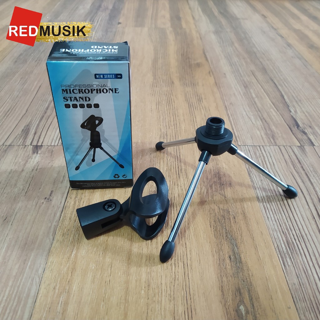 Jual Stand Mic Meja Microphone Stand Pendek Bahan Kaki Metal | Shopee ...