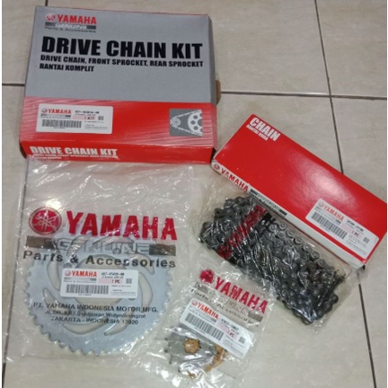 Jual Gir Set Rantai Roda Kit Yamaha Fiz R GEAR GIR RANTAI SET 4ST F1ZR 4ST WE01A 80 | Shopee ...