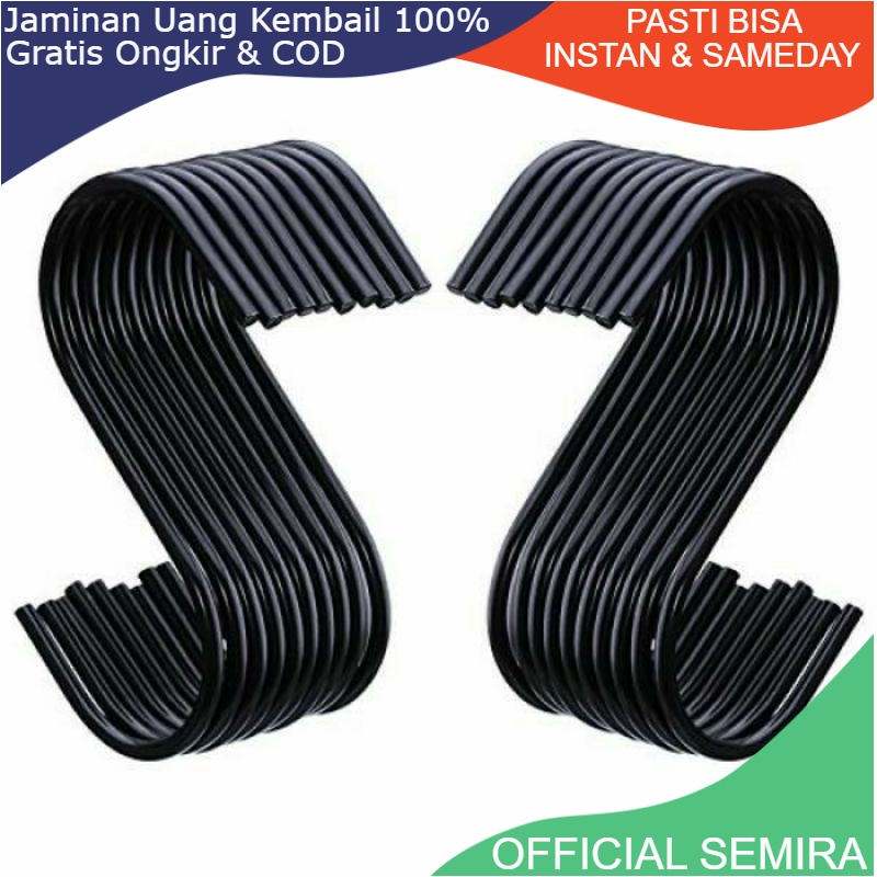 Jual BESI 6MM Hook S besi S - SILVER / BESI GANTUNG MODEL S | Shopee ...