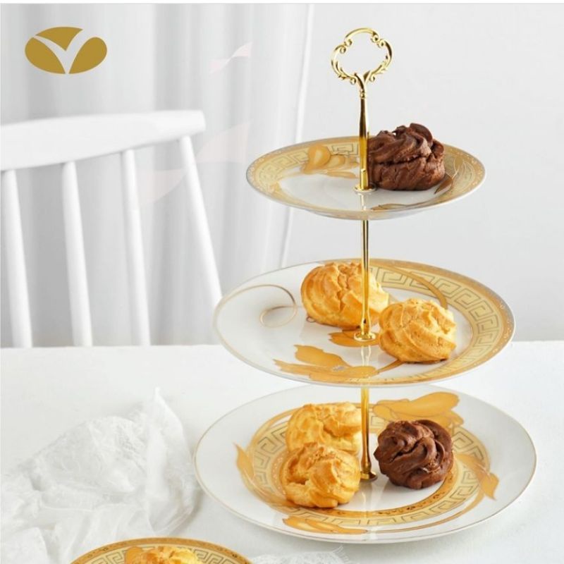 Jual Vicenza Piring Susun P25 Cake Tier | Shopee Indonesia