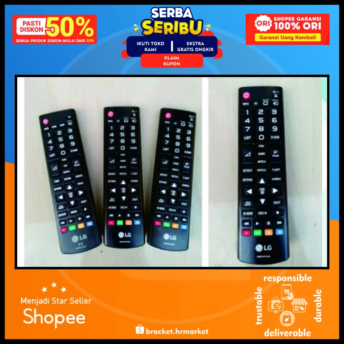 Jual Remote LG SMART TV UHD LED OLED ORIGINAL | Shopee Indonesia