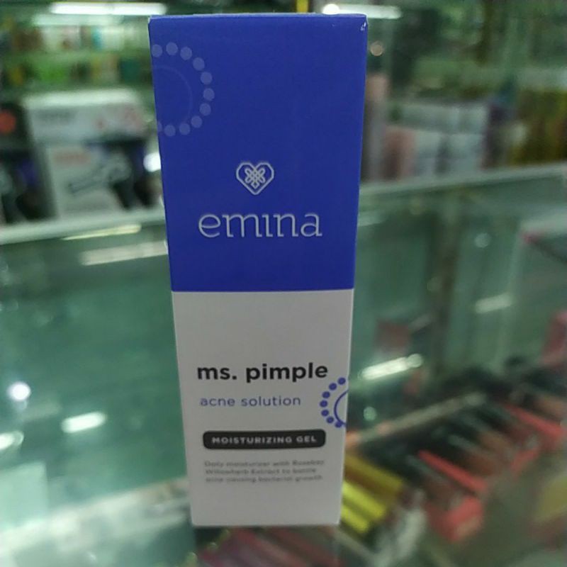Jual Emina Ms Pimple Acne Solution Moisturizing Gel 20ml | Shopee Indonesia