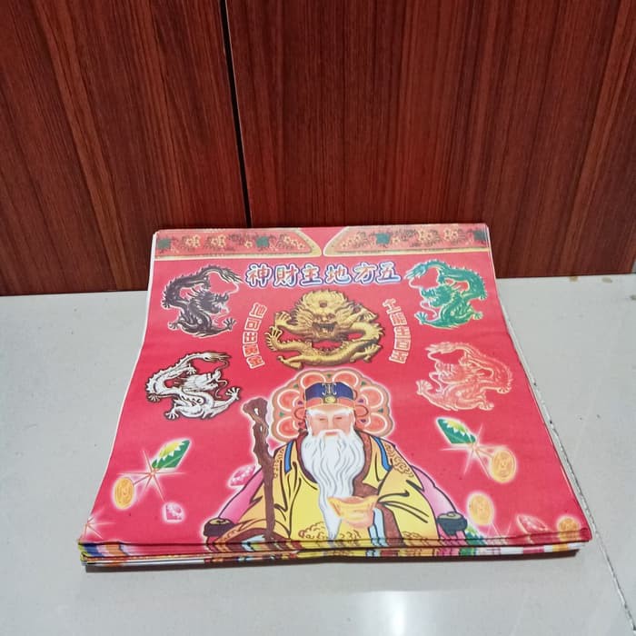 Jual Order Langsung kertas sembahyang jubah dewa tanah( te cu kong ...