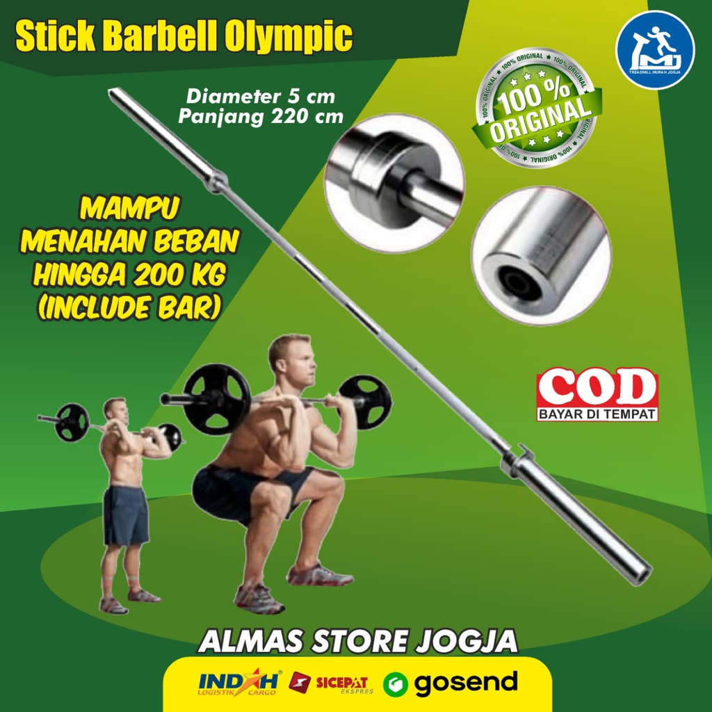 Jual Stick Barbel Dumbell Olimpic Stik Barbel Dumbell Squad Kursi Bench ...