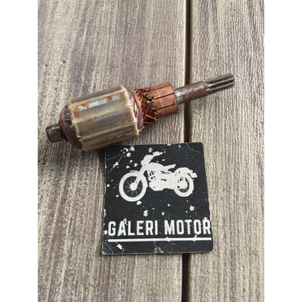 Jual angker dinamo stater suzuki rc80 rc100 bravo crystal tornado ...