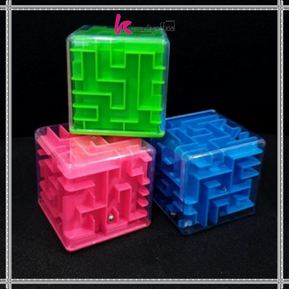 Jual KB-M274 Mainan Maze Puzzle Ball / Mainan Puzzle Labirin Transparan ...