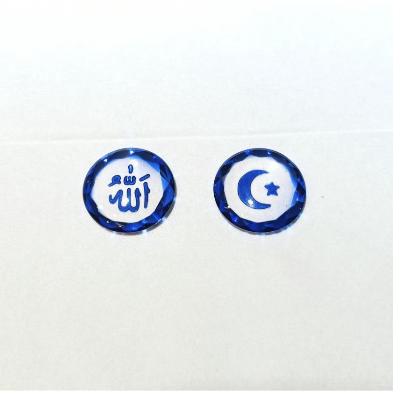 Jual BATU KING SAPPHIER UKIRAN LAFAZ ALLAH BULAN BINTANG LIMITED ...